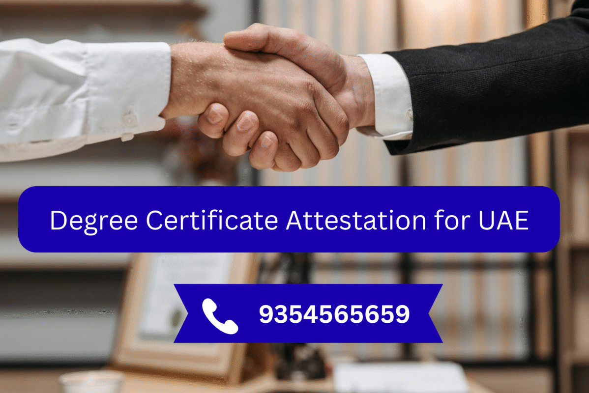 Degree Certificate Attestation for UAE